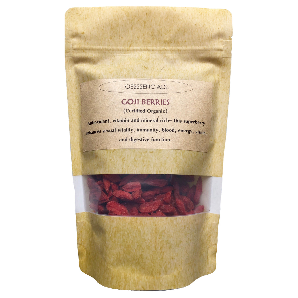 Organic GOJI Berries – Oessencials Organics